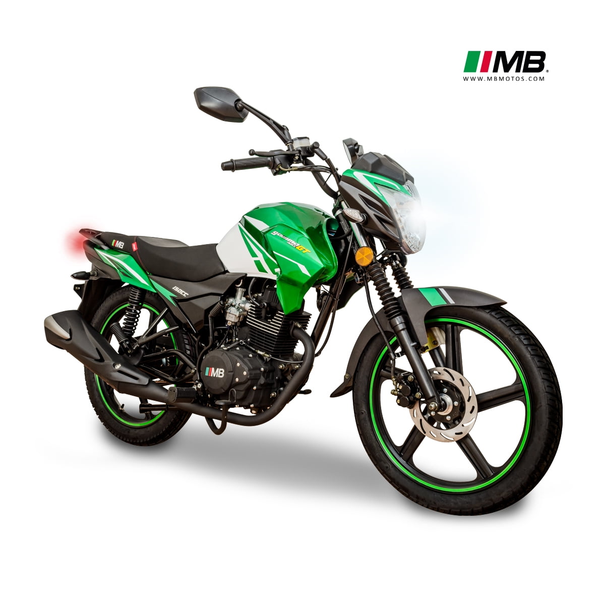 Motocicleta Trabajo MB Gamma 150GT 150cc Verde 2022 MB Motos Gamma ...
