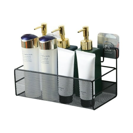 ALmi Storage Organizer Rack No-punch Large Capacity Wall Mount Hollow ...