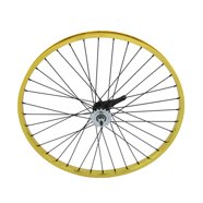26" x 2.125" Chrome Steel Coaster Wheel 12G, Lowrider Bicycle Rim Parts ...