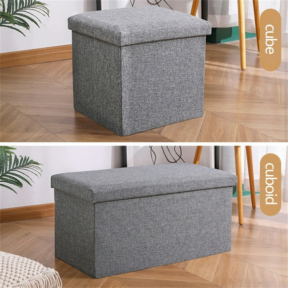 Storage Ottoman Cubes Foot Rest - Walmart.com