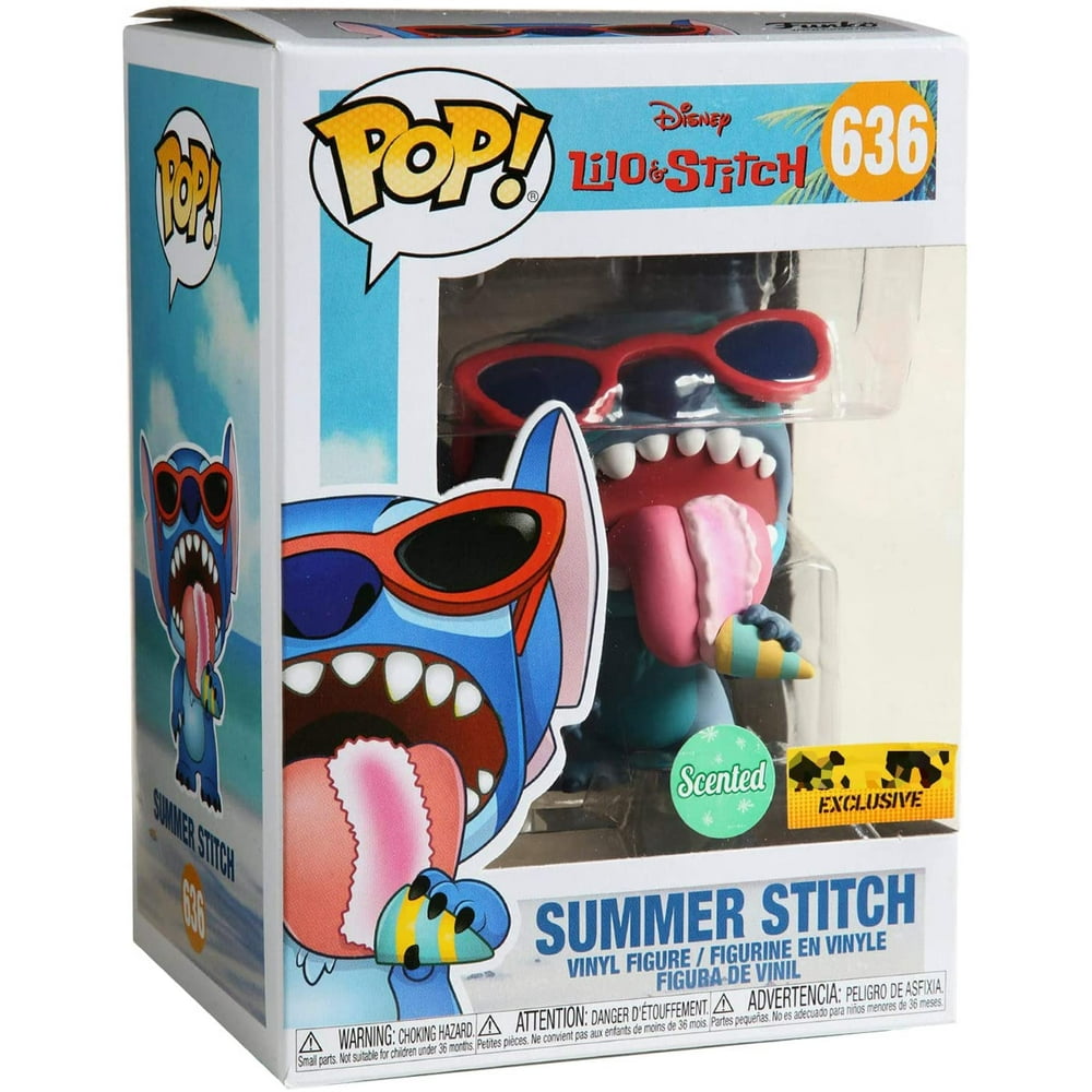 Funko POP! Disney: Lilo & Stitch - Summer Stitch [Scented] #636 ...