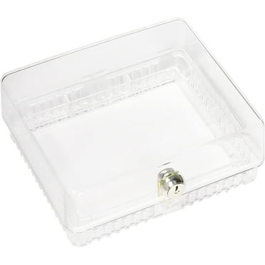 Honeywell Small Thermostat Guard CG510A1019 with AC Cover, Round Lock ...