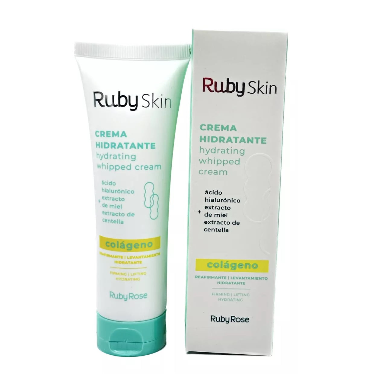 Crema hidratante Ruby Rose Con Colágeno y Ácido hialurónico 50g ...