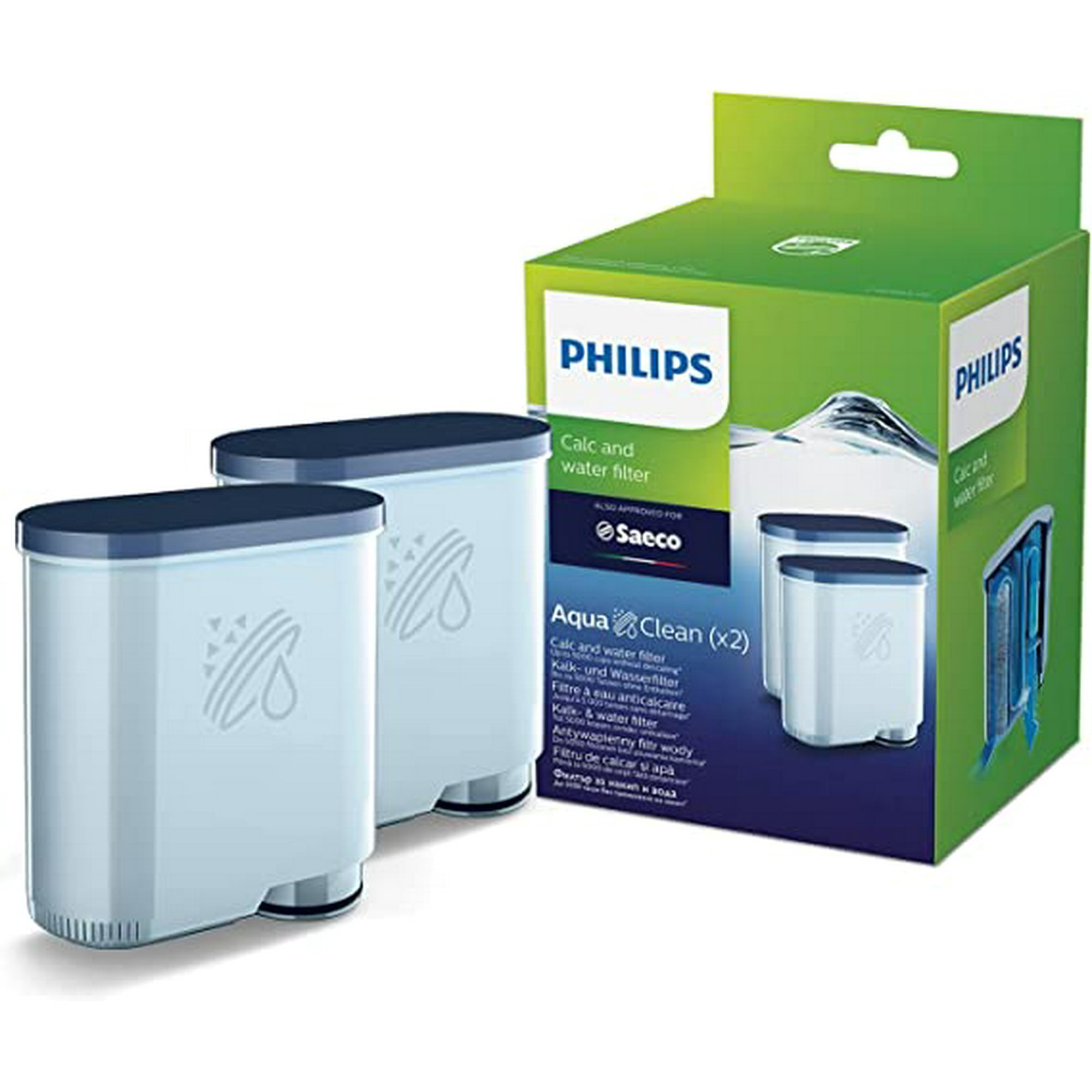 Click here for Philips Saeco Aquaclean Filter 2 Pack  Ca6903/22 prices