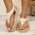 Bibifish Womens Espadrille Wedge Minimalist Stitched Closed Toe Ankle ...
