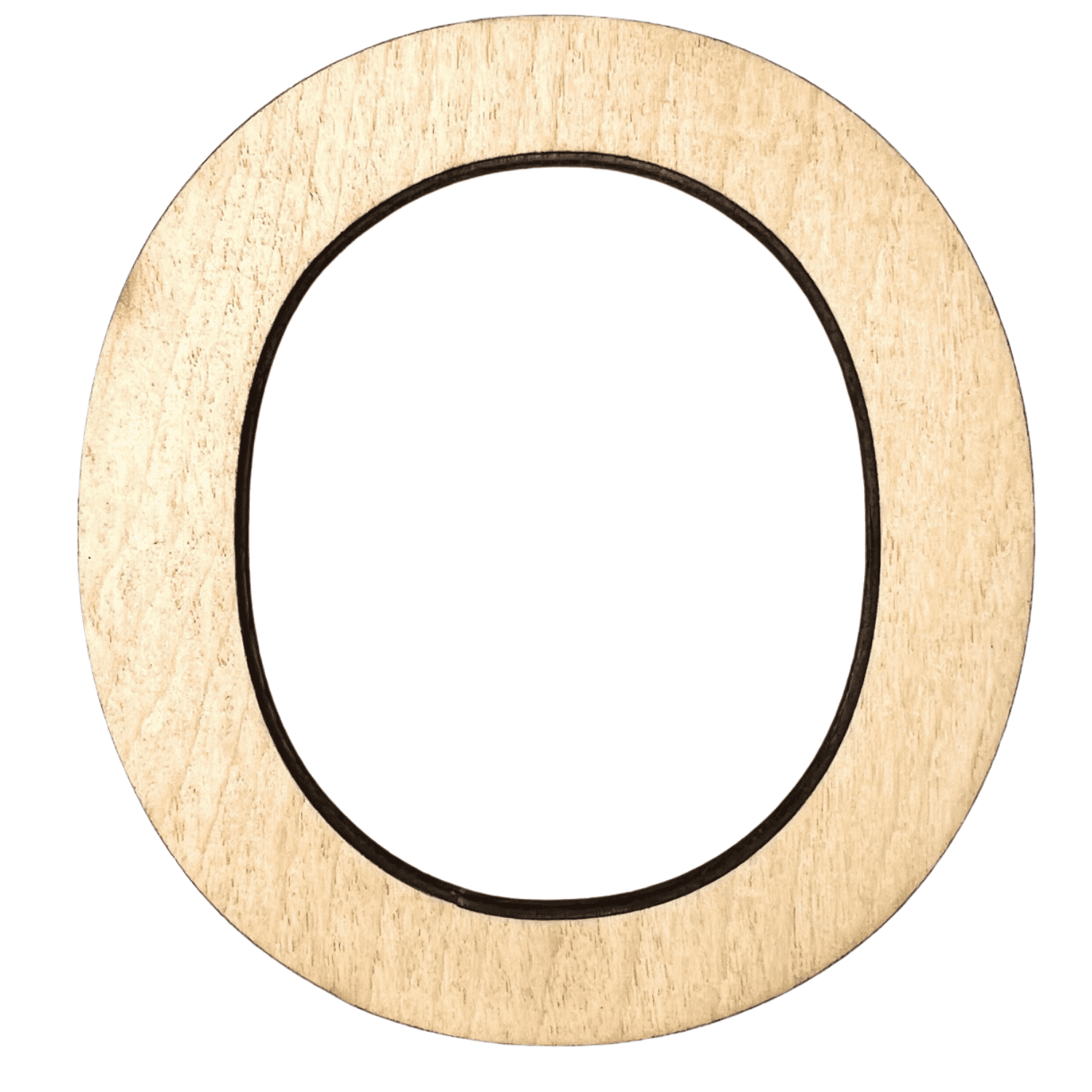 2" Tall MDF Letter O | 1/4" Thick Birch | Krafty Supply Letters | Arial ...