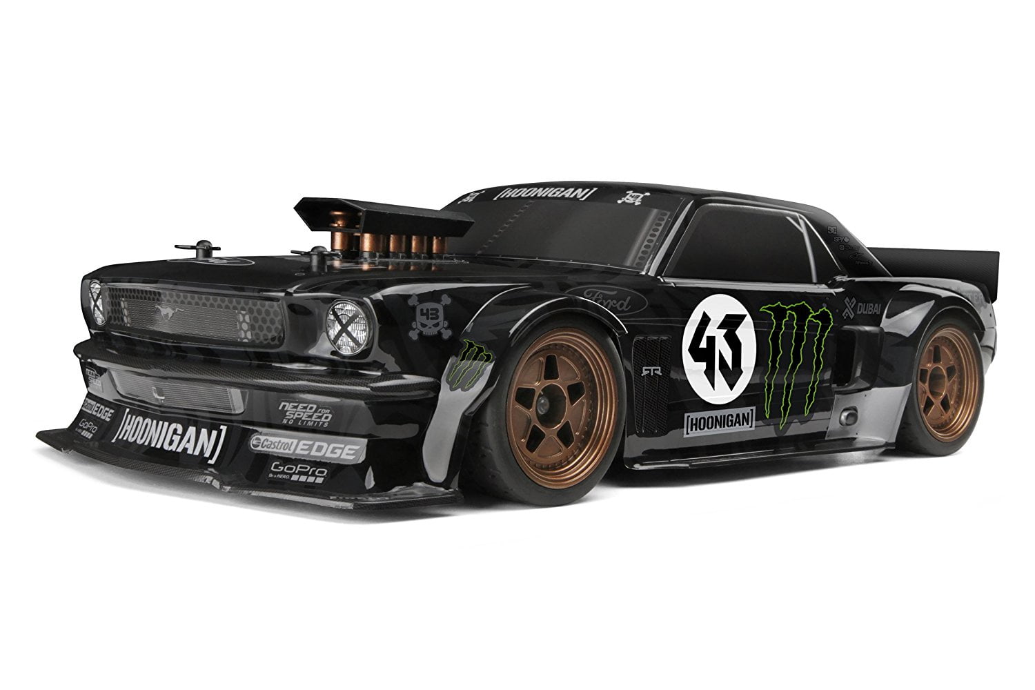 Cars, Trucks & Motorcycles 1/10 Scale 1965 Ford Mustang Hoonicorn RTR ...