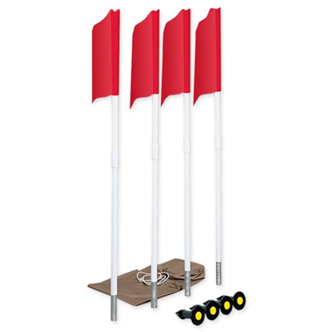 Markers Inc MK6X6S Spring Loaded Soccer Corner Flags, Set of 6 ...