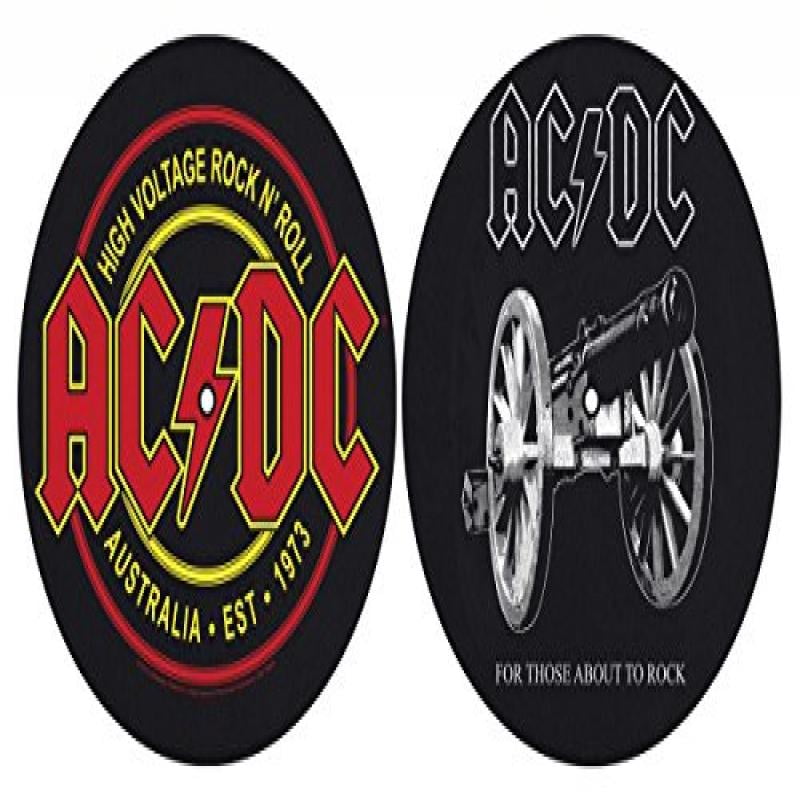 AC/DC high voltage/for those about to rock Slipmat set - Walmart.com