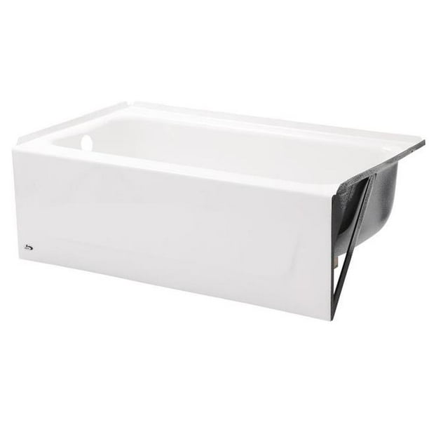 5 Ft. Bootz Aloha Soaking Tub, Right - Hand Drain, White - Walmart.com ...