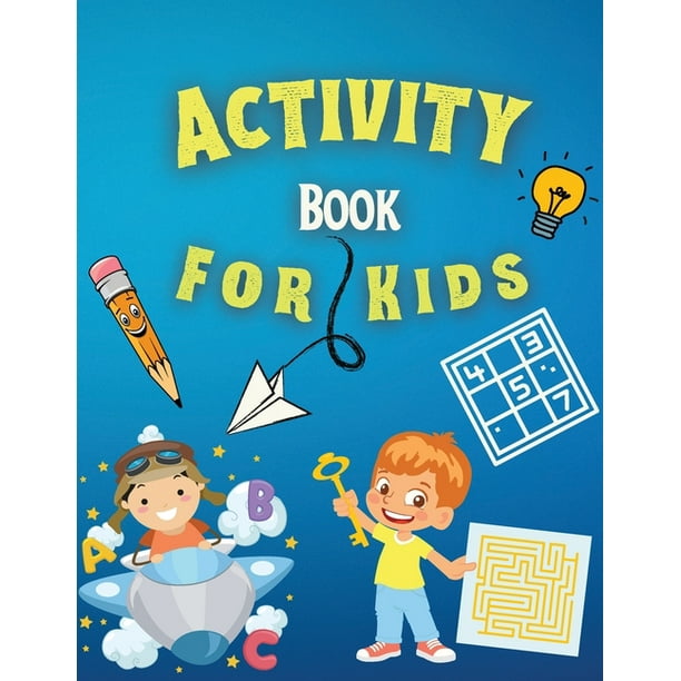 Activity Book For Kids: Amazing Activity Book for Kids 8-12: Find the ...