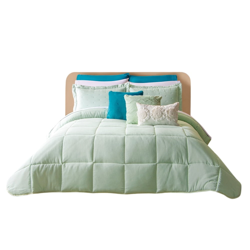 Edredon Essencial Pistache Mat-Xl/Queen Pliester Concord | Bodega ...
