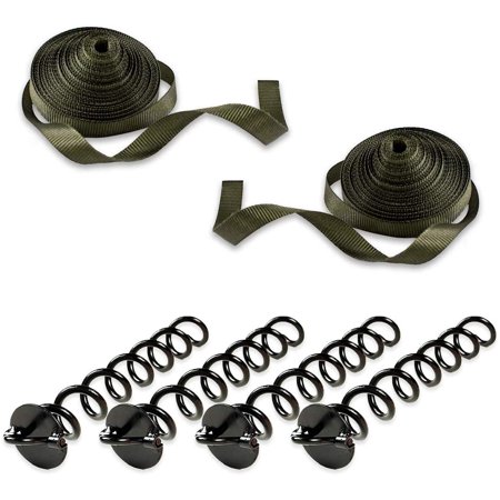 DC Cargo Mall Tree Anchor Kit: Includes 4 Ground Anchors and 2 Tree ...