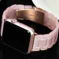 38mm - Pink Resin Bracelet Band for Apple Watch for Apple Watch Series ...