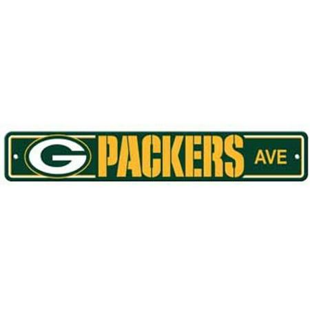 Green Bay Packers Ave Street Sign 4"x24" NFL Football Team Logo Avenue ...