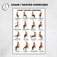 3pc Low Impact Training Package Poster Chair, Sitting And Standing ...