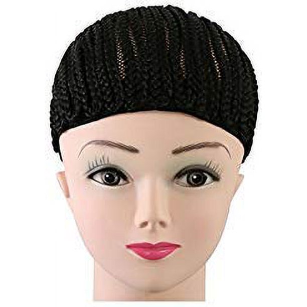 Braided Wig Cap Crochet Cornrows Cap Braided Wigs for Women Adjustable ...