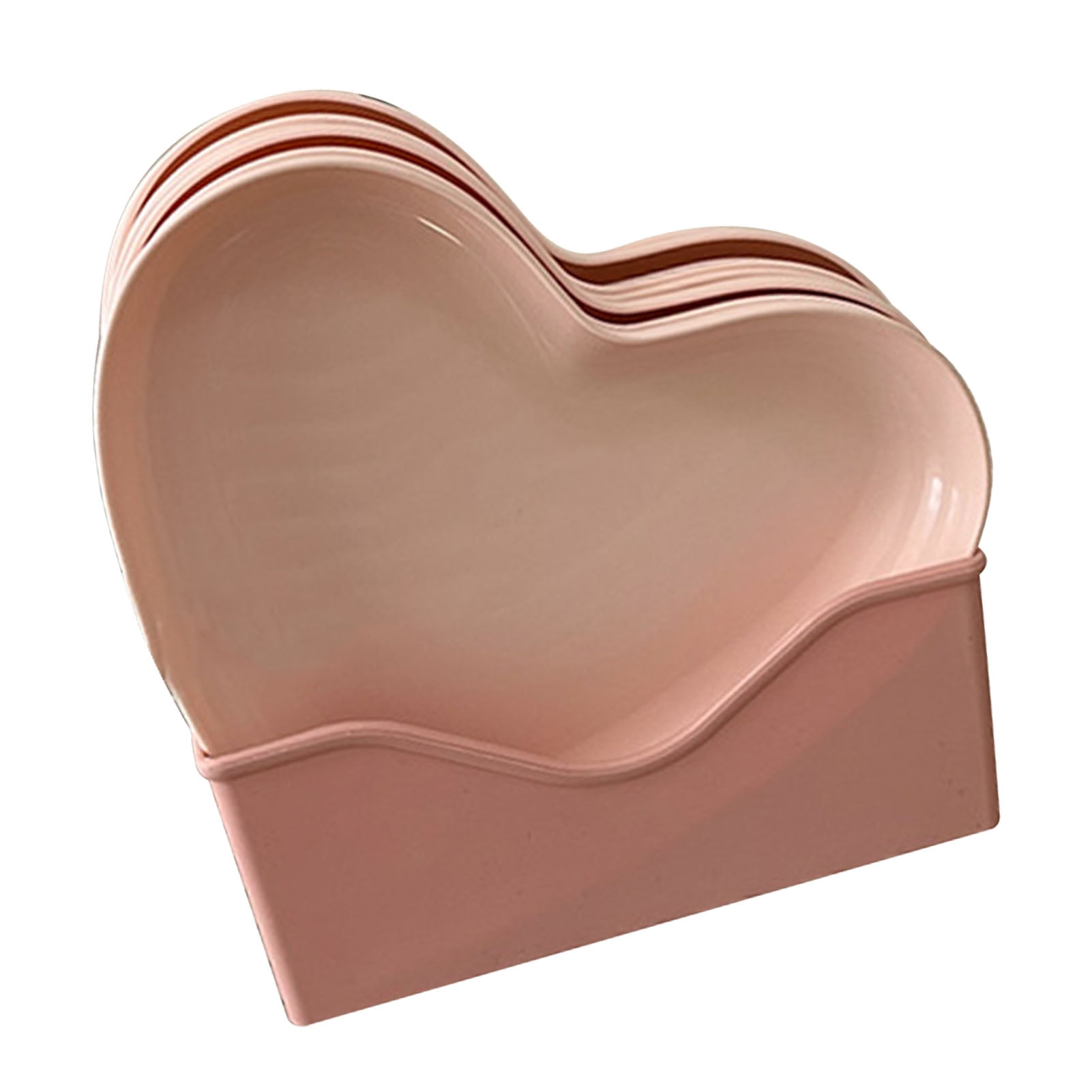 Click here for Estink Heart Shape Plastic Dinner Plate  Easy To C... prices