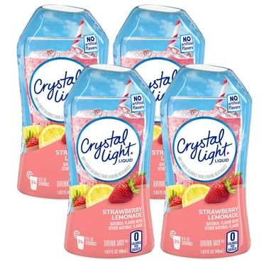 Crystal Light Lemonade, Fruit Punch, Raspberry Lemonade and Wild ...