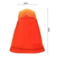 4Pcs Safety Liners Sun Shade Protective Neck Cover Reflective Elastic ...