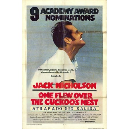 One Flew Over the Cuckoo's Nest Movie Poster (11 x 17) | Walmart Canada