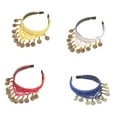 Gold Coin Fringed Headband Hair Accessory for Dance Perfomrances and ...