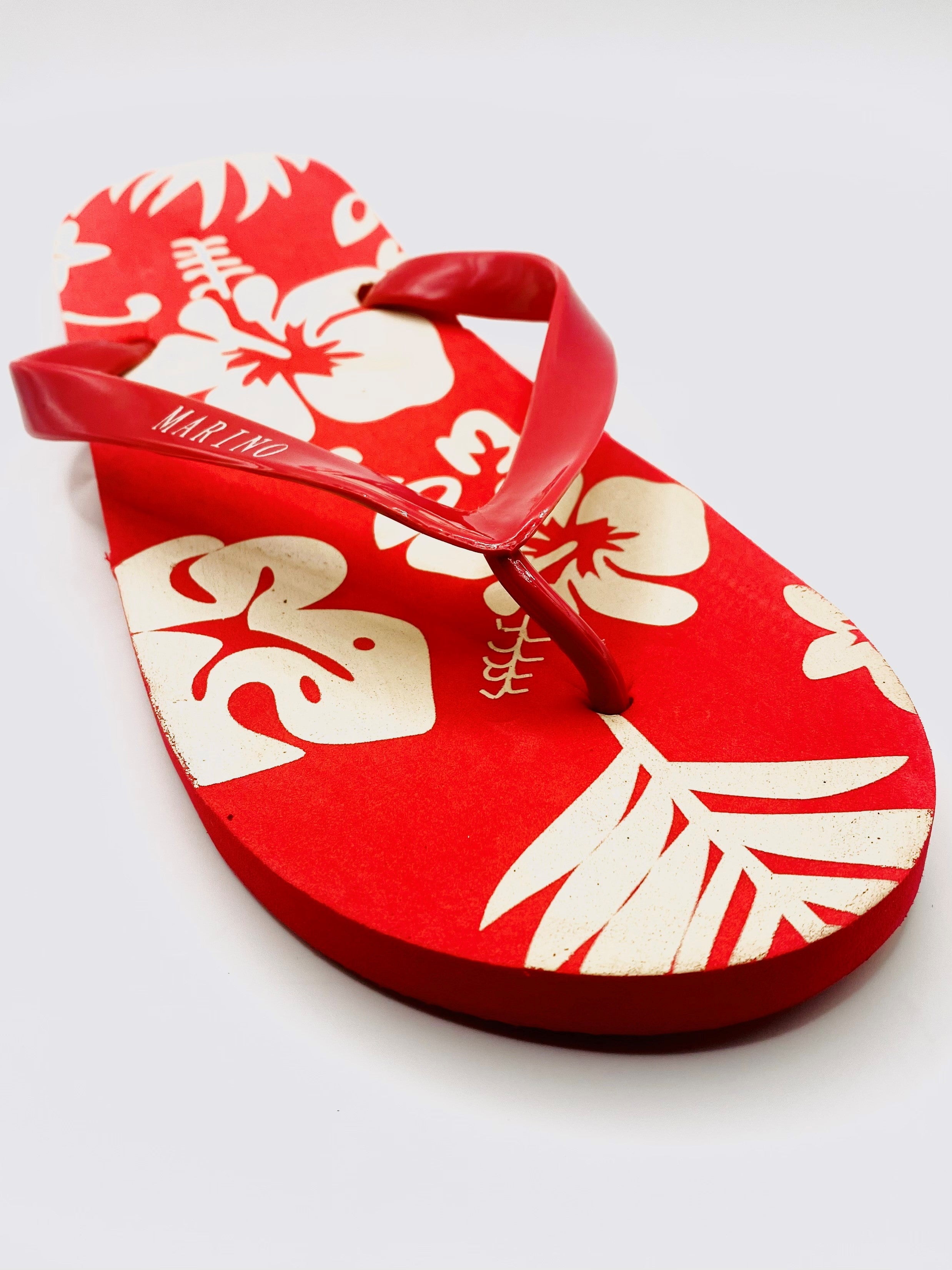 Easy Men's Hawaiian Print Flip Flop Sandals - Walmart.com