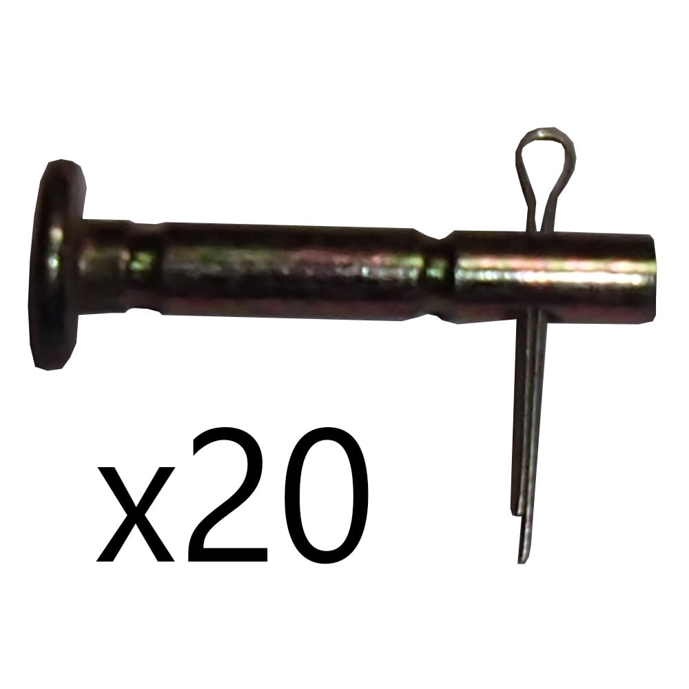 Set Of 20 Replacement Mtd Shear Pin And Cotter Pin 73804124a Walmart