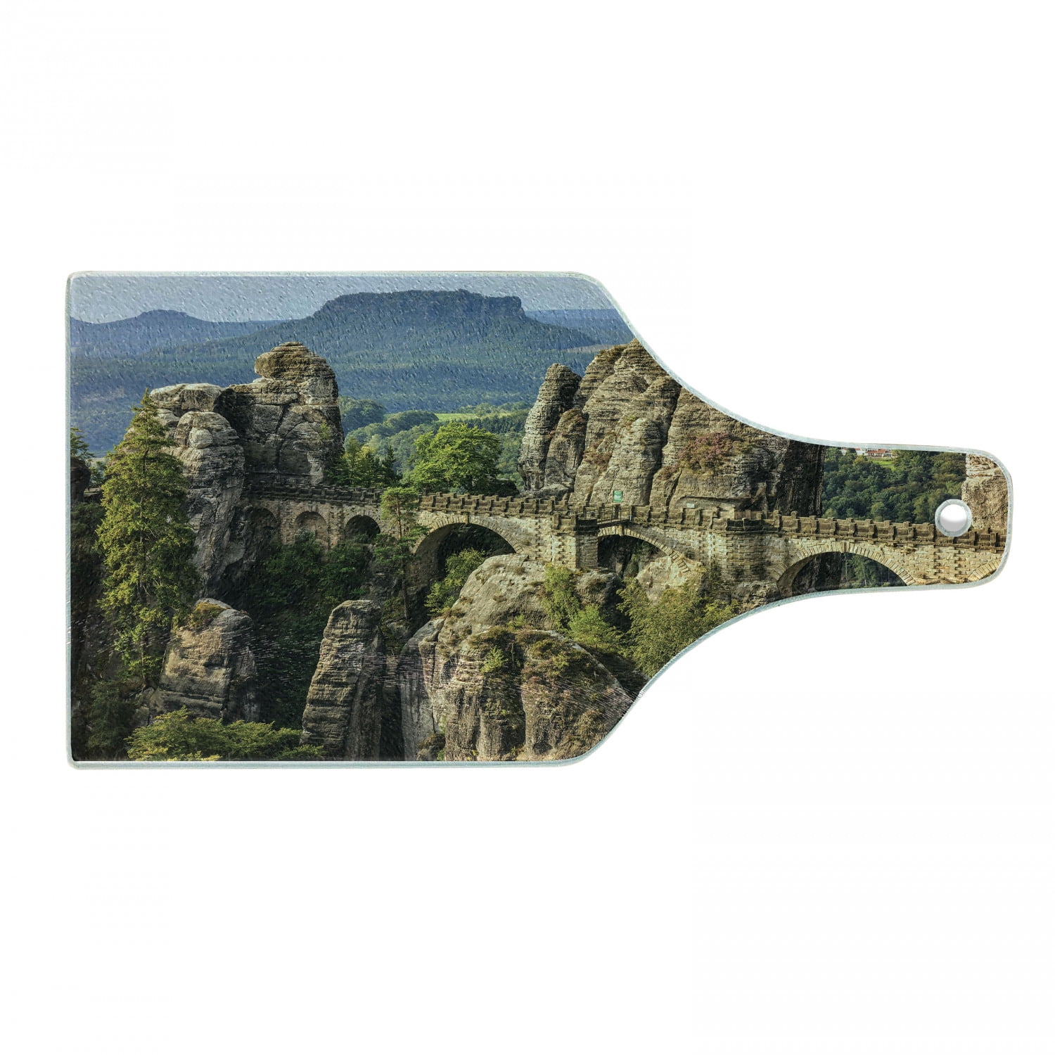 Medieval Cutting Board, Famous Historical Bastion Bridge in Swiss ...