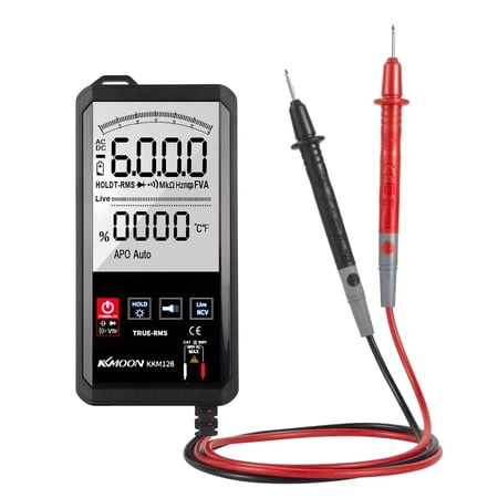 KKmoon KKM126 4.7 Inch Touching Screen Ultra-thin Multimeter Voltage ...