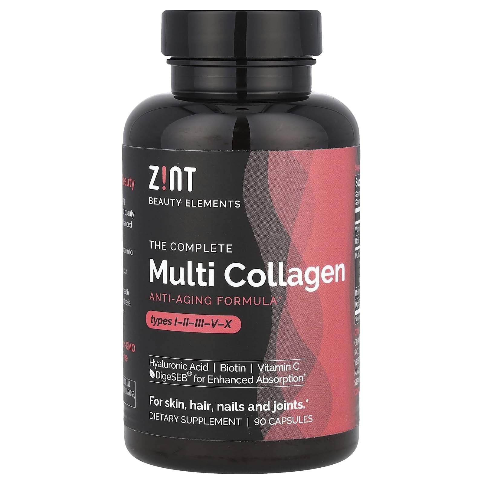 Suplementos de colágeno Zint Multi Collagen Pills, 90 unidades | Bodega ...