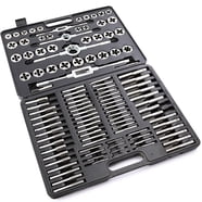 Neiko 00916A 45 Piece SAE Pro-Grade Large-Diameter Titanium Tap & Die ...