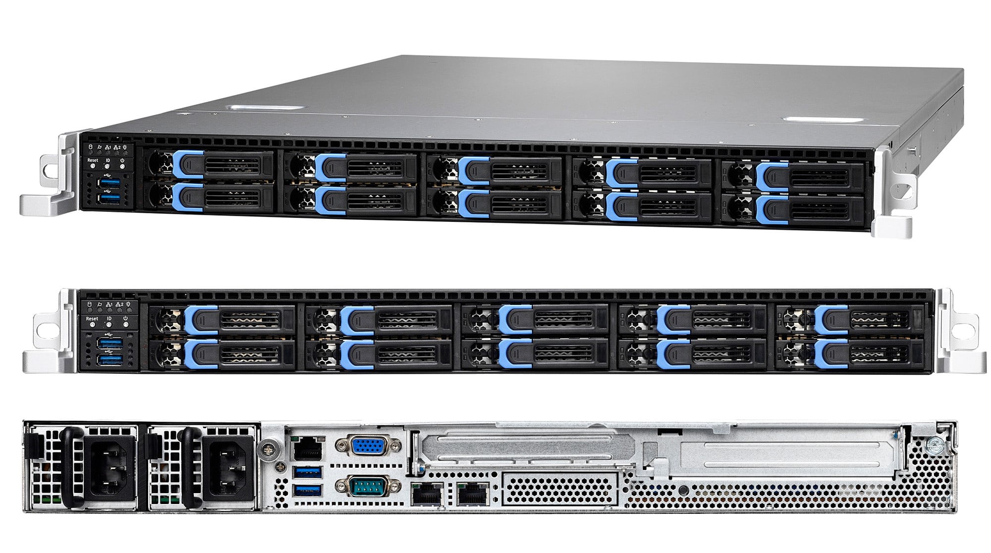 Tyan Transport SX GT62F-B8026-LE B8026G62FV10HR-LE 1U Rackmount - (10 ...