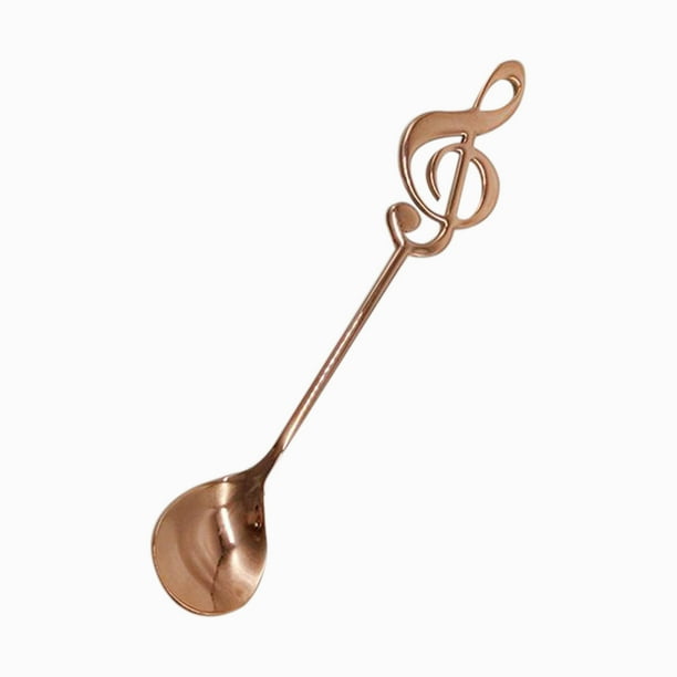 Mistaha 304 Stainless Steel Musical Note Spoon Coffee Ice Cream Tea ...