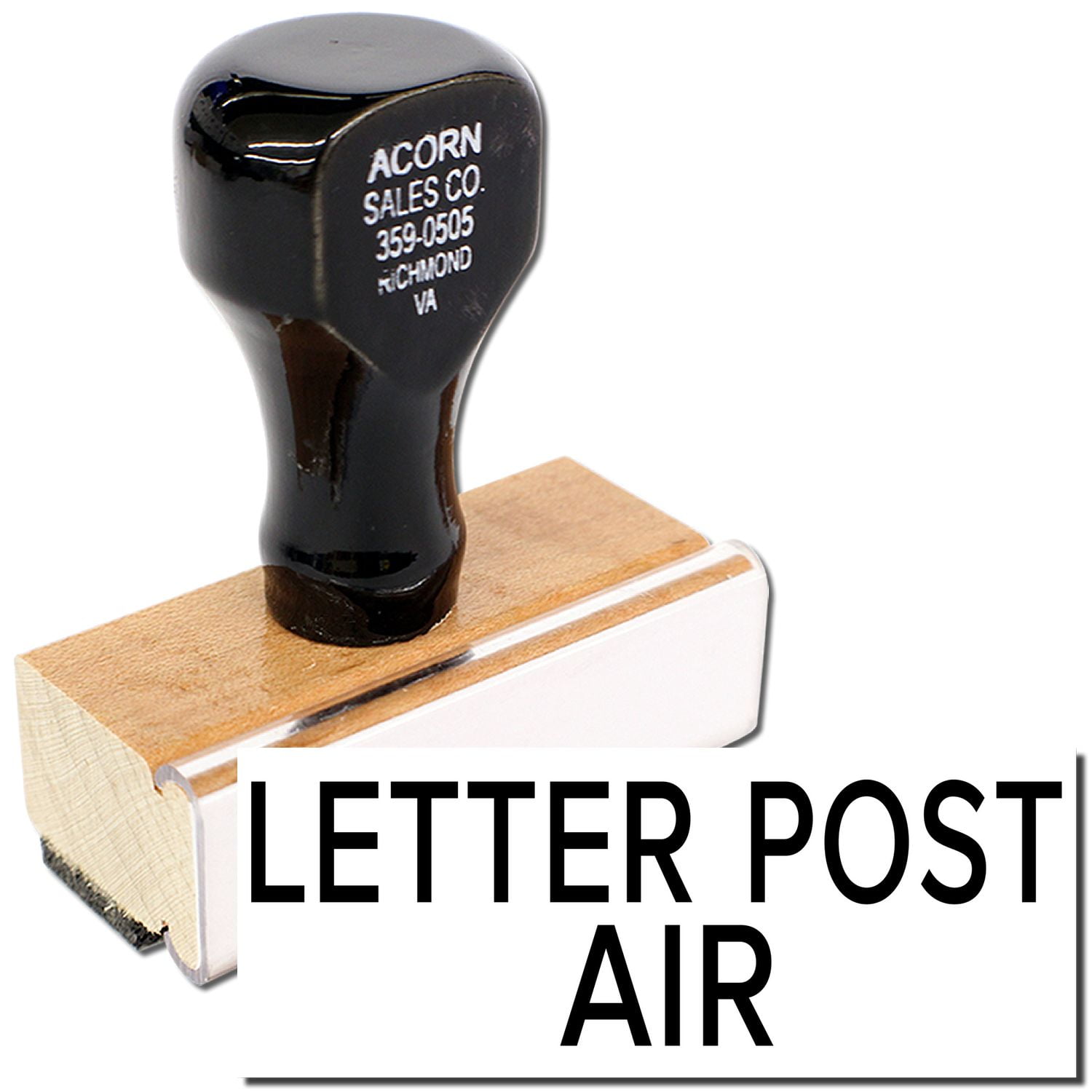 Large Letter Post Air Rubber Stamp, Wooden Handle Rubber Stamp, Laser ...
