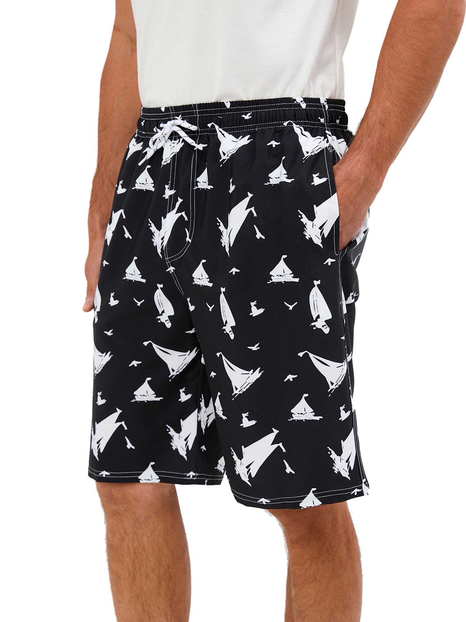 Dodoing Mens Swim Trunks Beach Shorts Quick Dry Beach Board Shorts