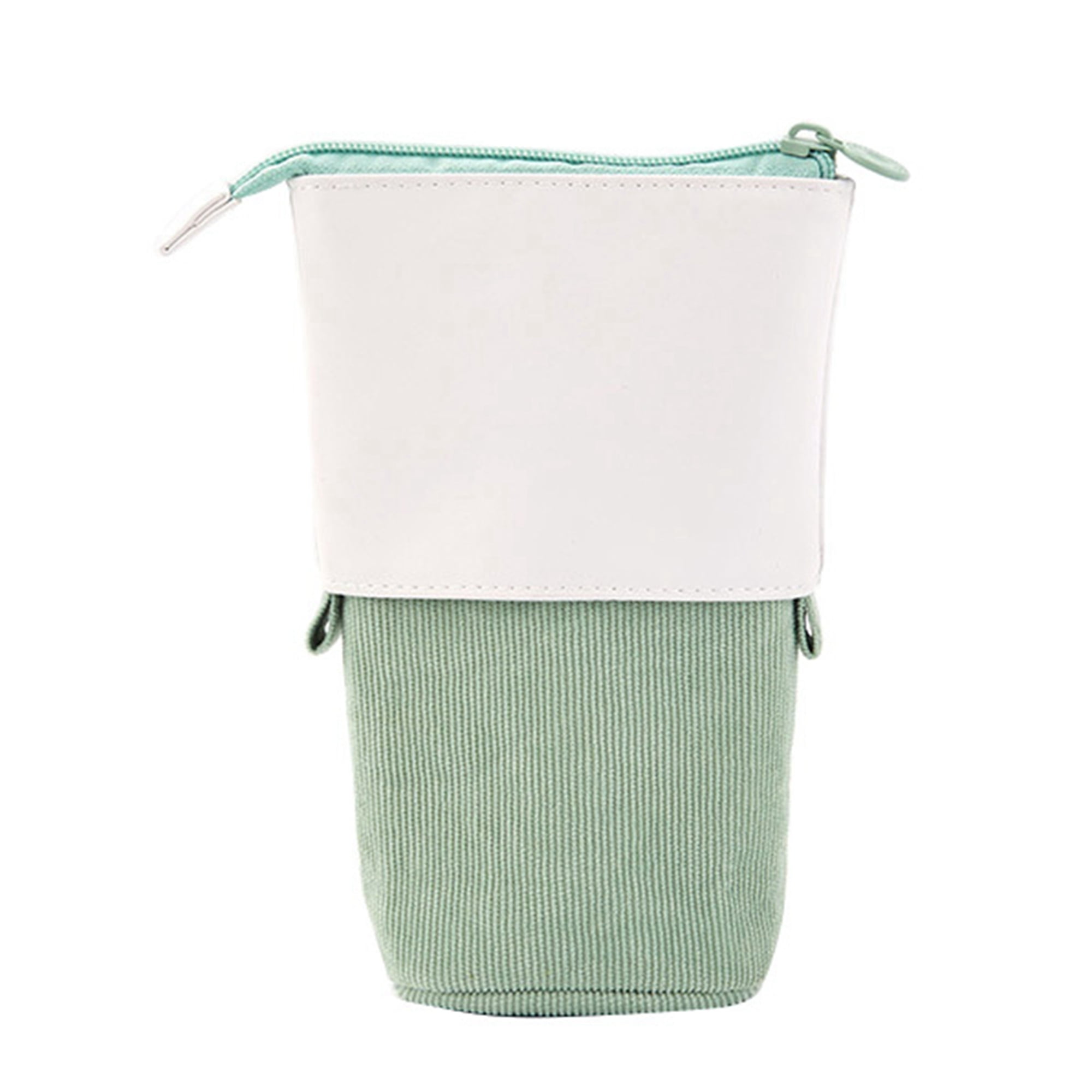 Franhais Retractable Pen Holder, PU Corduroy Telescopic Pencil Case ...