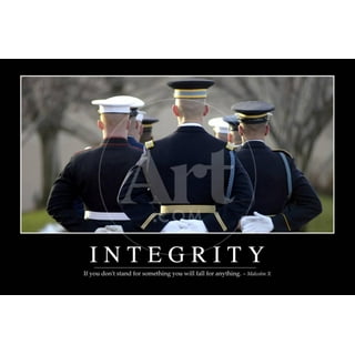 Military Integrity Poster