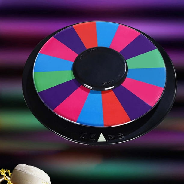 Rotatable Drinking Game Wheels Party Favors Game Turntable Prize Wheels ...