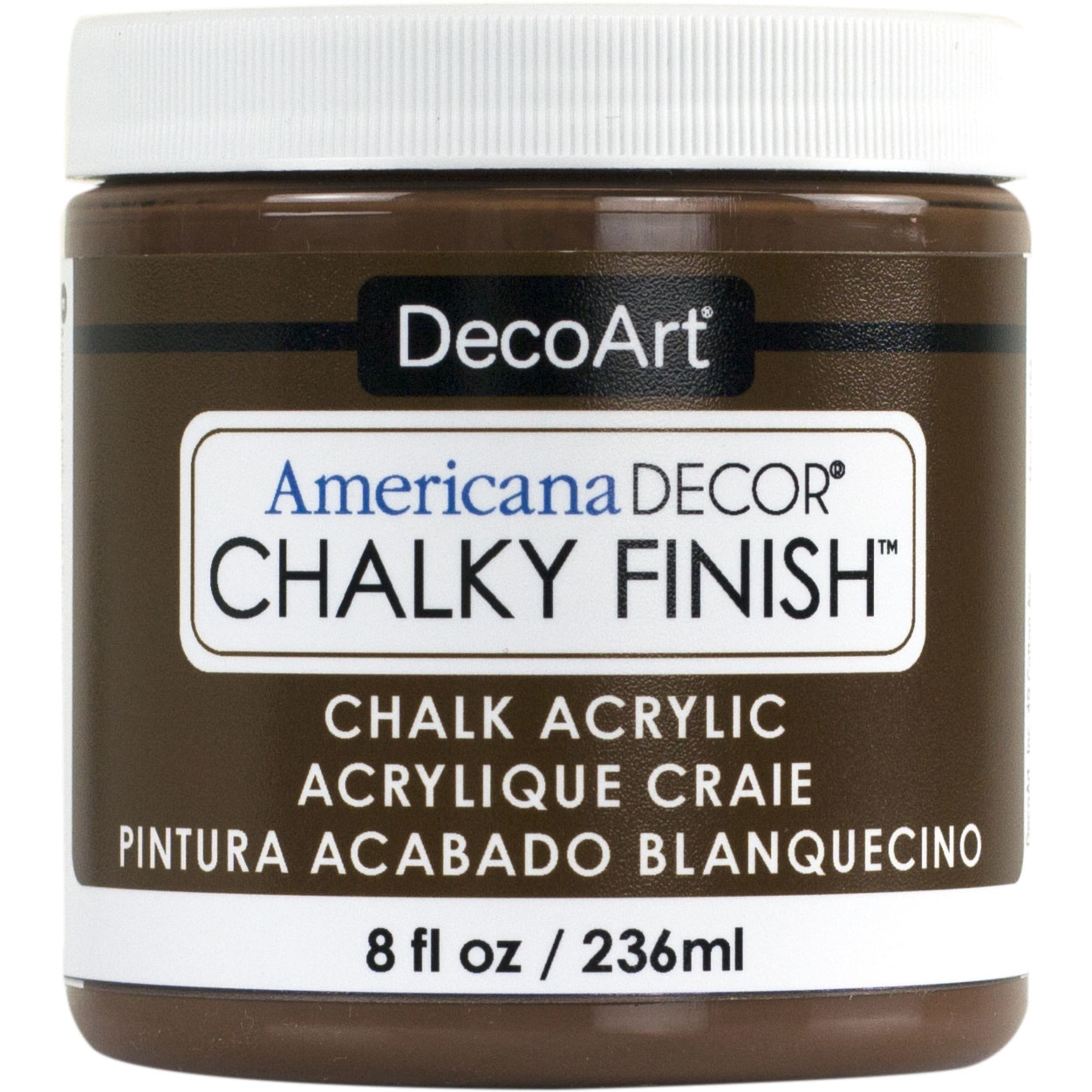 DecoArt Americana Decor Chalky Finish Paint, 8 oz., Rustic - Walmart ...