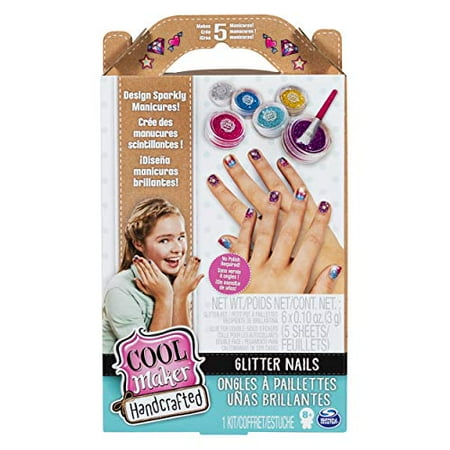 Cool Maker, Handcrafted Glitter Nails Activity Kit, Makes 5 Manicures ...