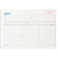 Adams® Invoice Book, 3-Part, Carbonless, White, Canary, Pink, 8-7/16" x ...