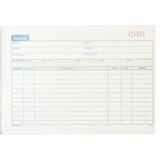 Adams® Invoice Book, 3-Part, Carbonless, White, Canary, Pink, 8-7/16" x ...