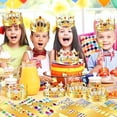 Gold Paper Crowns, Diy Birthday King Crowns Craft to Decorate, Paper ...