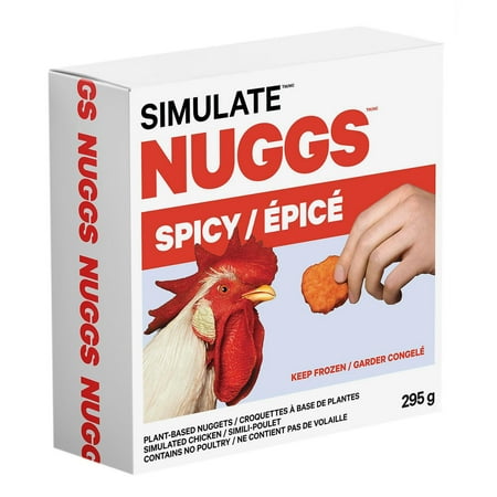 Simulate NUGGS Spicy Plant-Based Nuggets - Walmart.ca