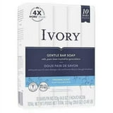 Ivory, Gentle Bar Soap, 4 Oz, Original Scent, 10 Pack - Walmart.com