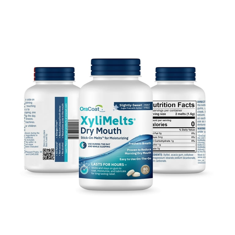 Xylimelts Oracoat Amazon.com: OraCoat XyliMelts Dry Mouth Relief