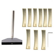 Notched Straight Edge and Fret Rocker Fretboard Ruler Bass Guitar Neck ...