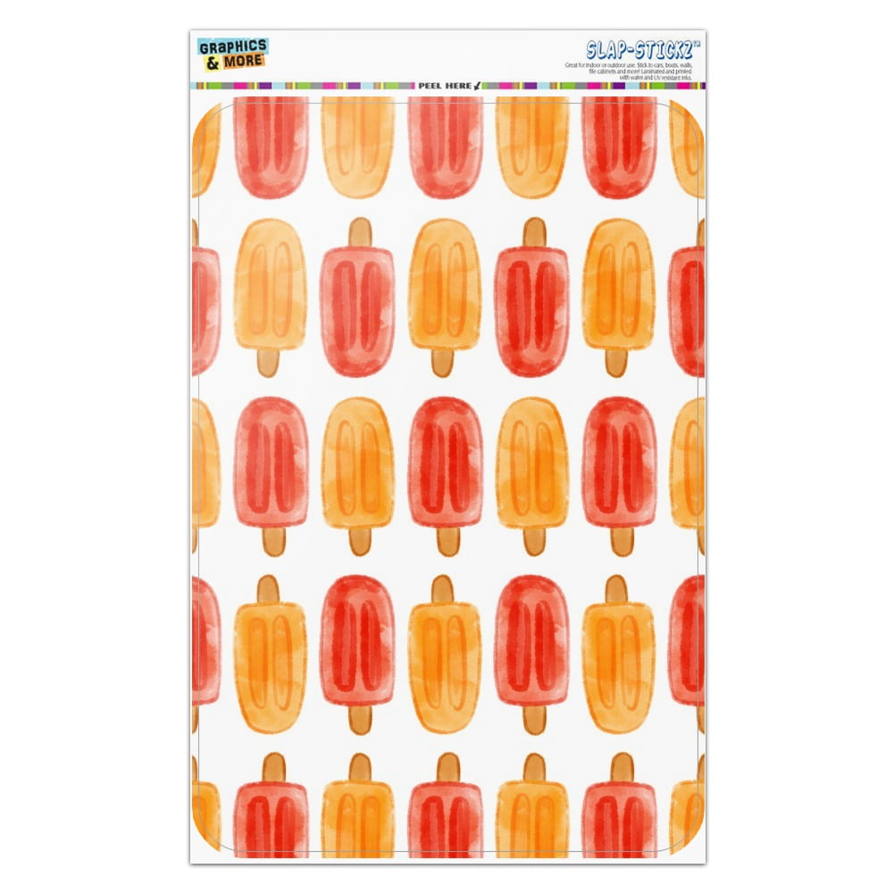Watercolor Summer Popsicle Pattern Home Business Office Sign - Walmart.com