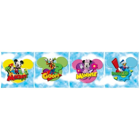 Disney - Mickey Clubhouse Wall Border - Walmart.com